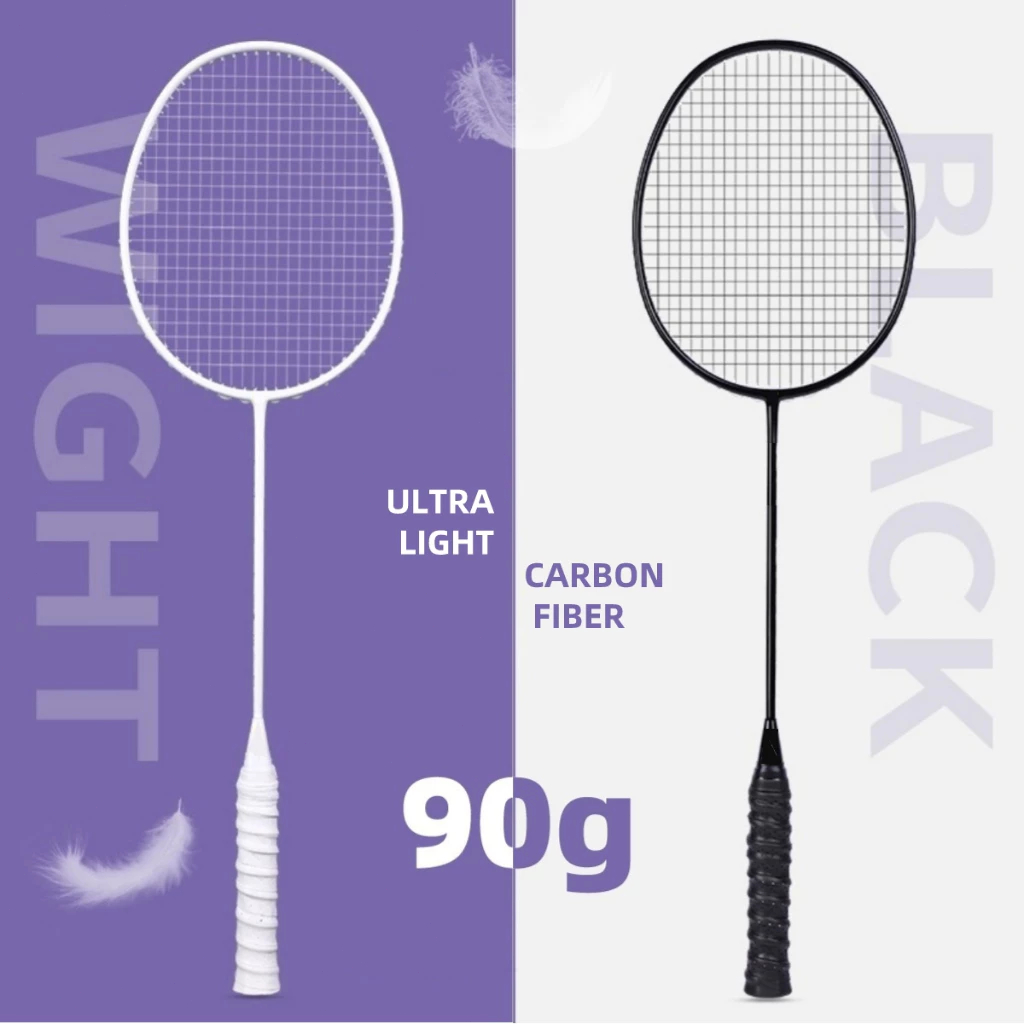 Badminton Racket Original Carbon 4U G5 24lbs Full Fiber Alp Badminton ...
