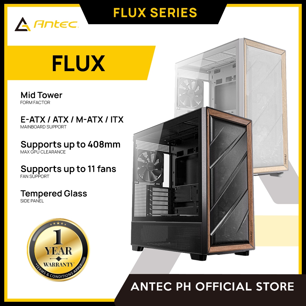 ANTEC Flux eATX/ATX/mATX/ITX PC Chassis | Shopee Philippines