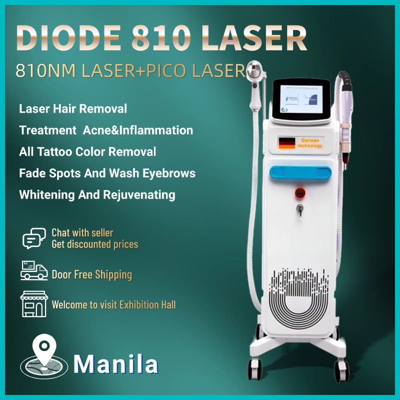 2 in 1 diode laser + pico laser machine carbon laser whitening laser ...