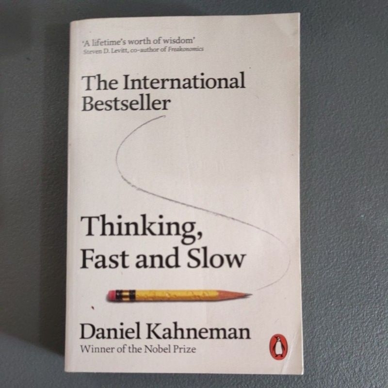 PINKBEAR BOOKSHOP I THINKING, FAST AND SLOW BY DANIEL KAHNEMAN (WINNER ...