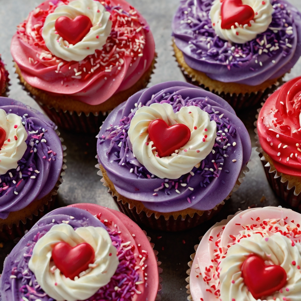 Large Heart Pearlized Candy Valentine Edible Decor - Edible Decor Candy ...