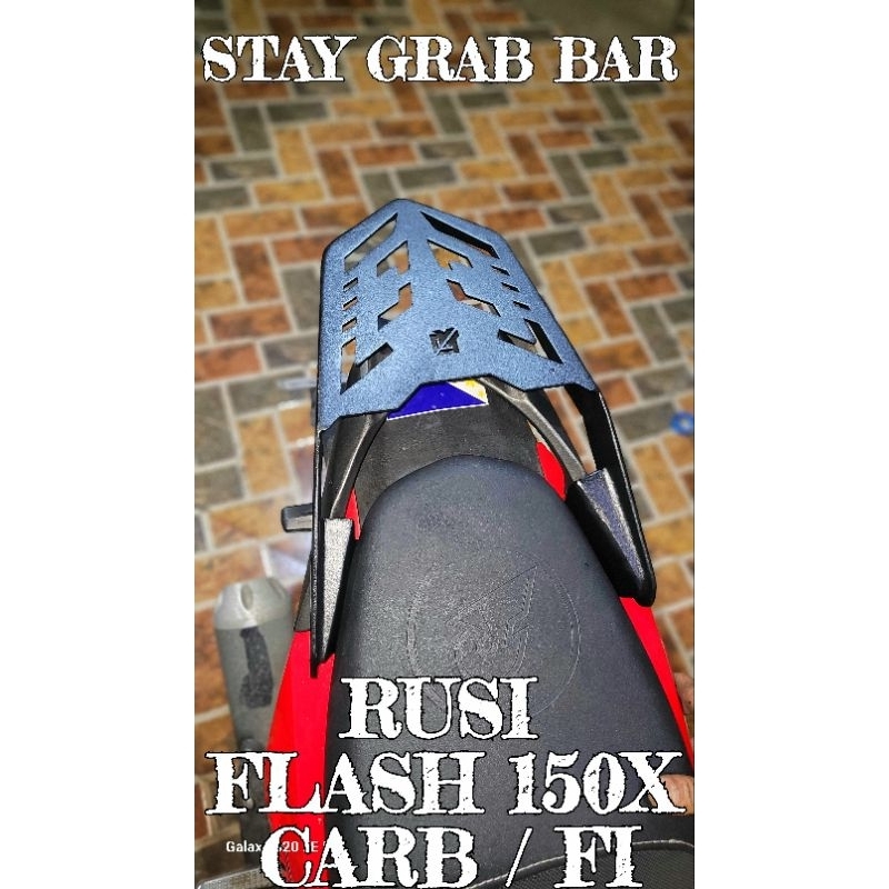 RUSI FLASH 150 CARB / FI / 150X / TOPBOX BRACKET / STAY GRAB BAR / CNC ...