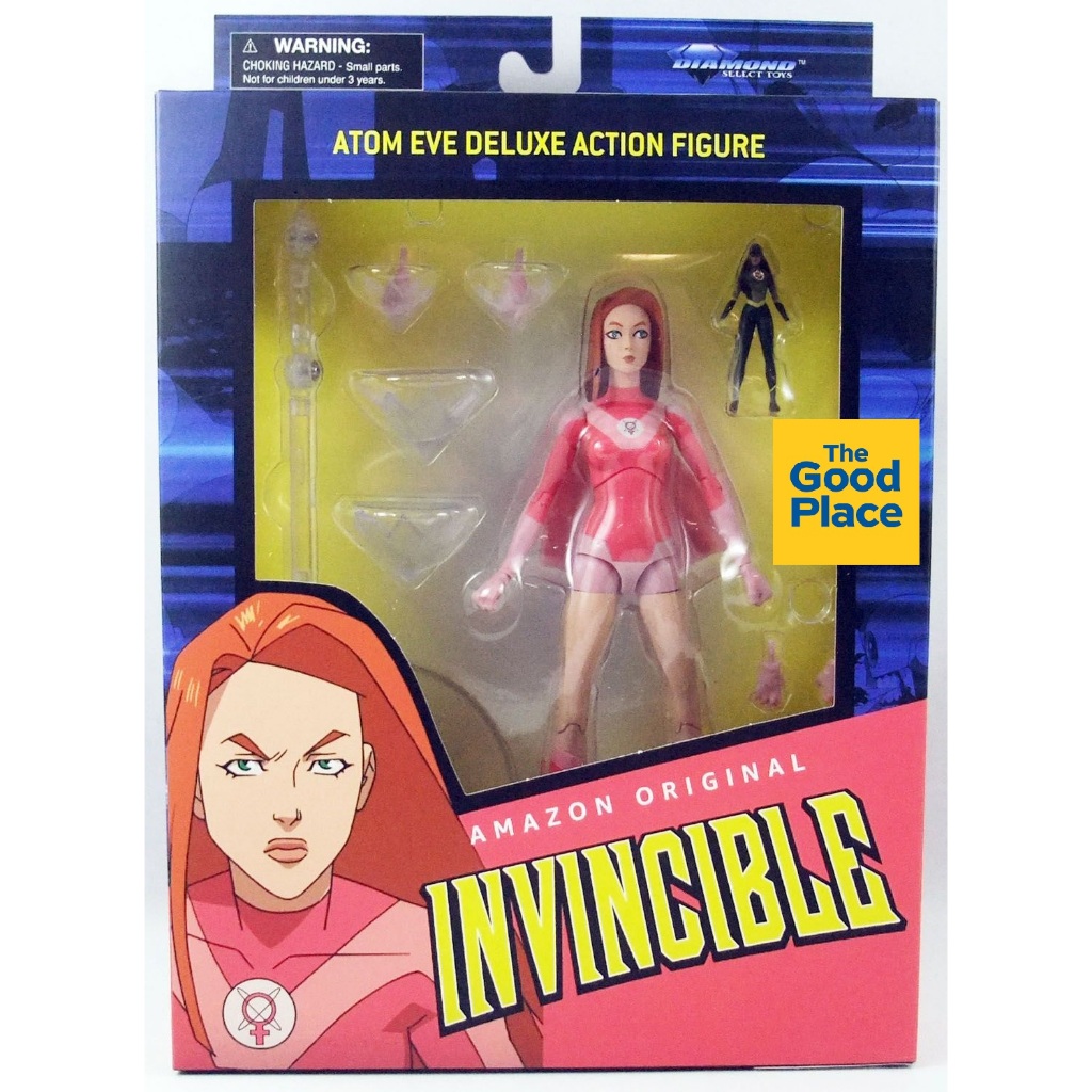 DIAMOND Select Invincible Atom Eve Figure With Stand And Accessories ...