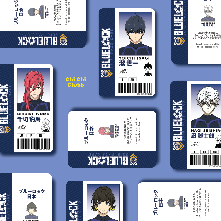 Blue Lock | ID Photocard Series | Shopee Philippines