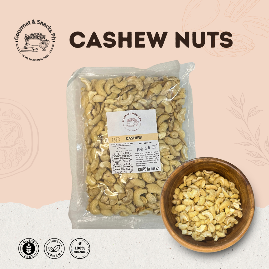 Raw Cashew / Kasoy (250g, 500g, 1kg) | Shopee Philippines