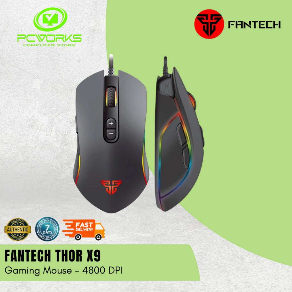 Fantech Thor X9 RGB Gaming Mouse | Shopee Philippines