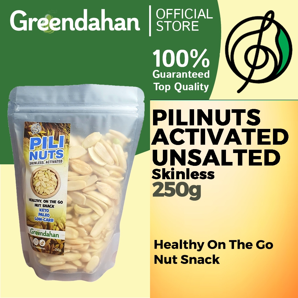 GREENDAHAN /Pili nuts (Activated/Unsalted) 250g | 500g - Keto Friendly ...