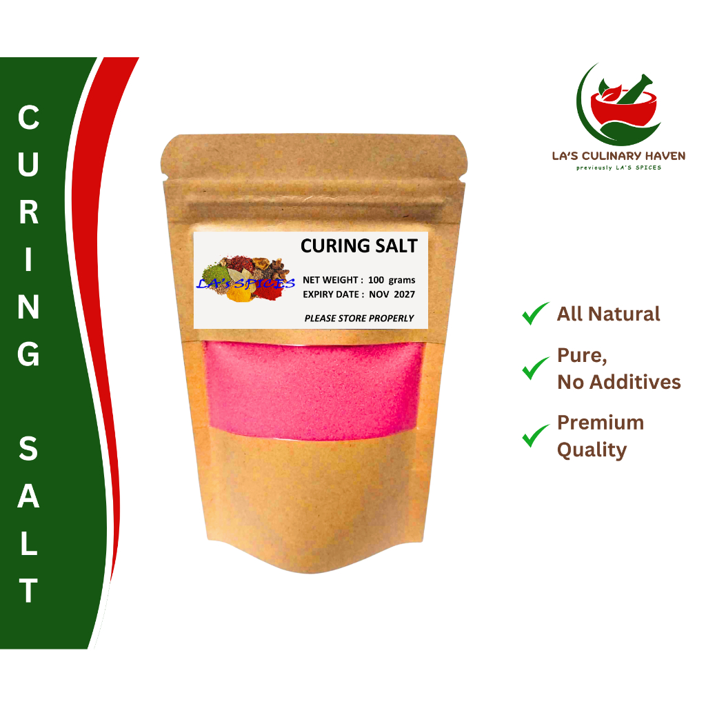 Pink Curing Salt / Praque Powder - 100 grams, 250 grams, 500 grams or 1 ...