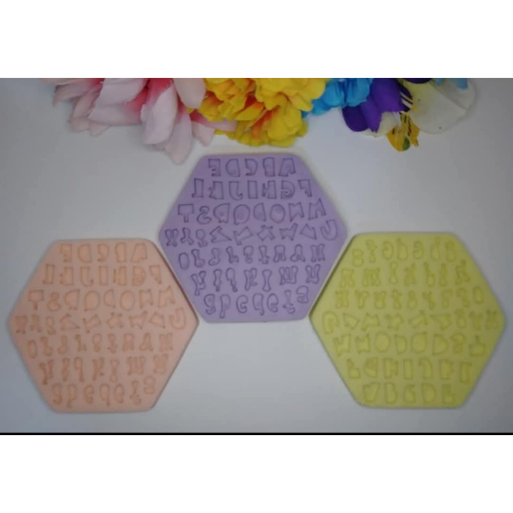 2IN1 HEXAGON LETTER MOLD 0.9-10mm | Shopee Philippines