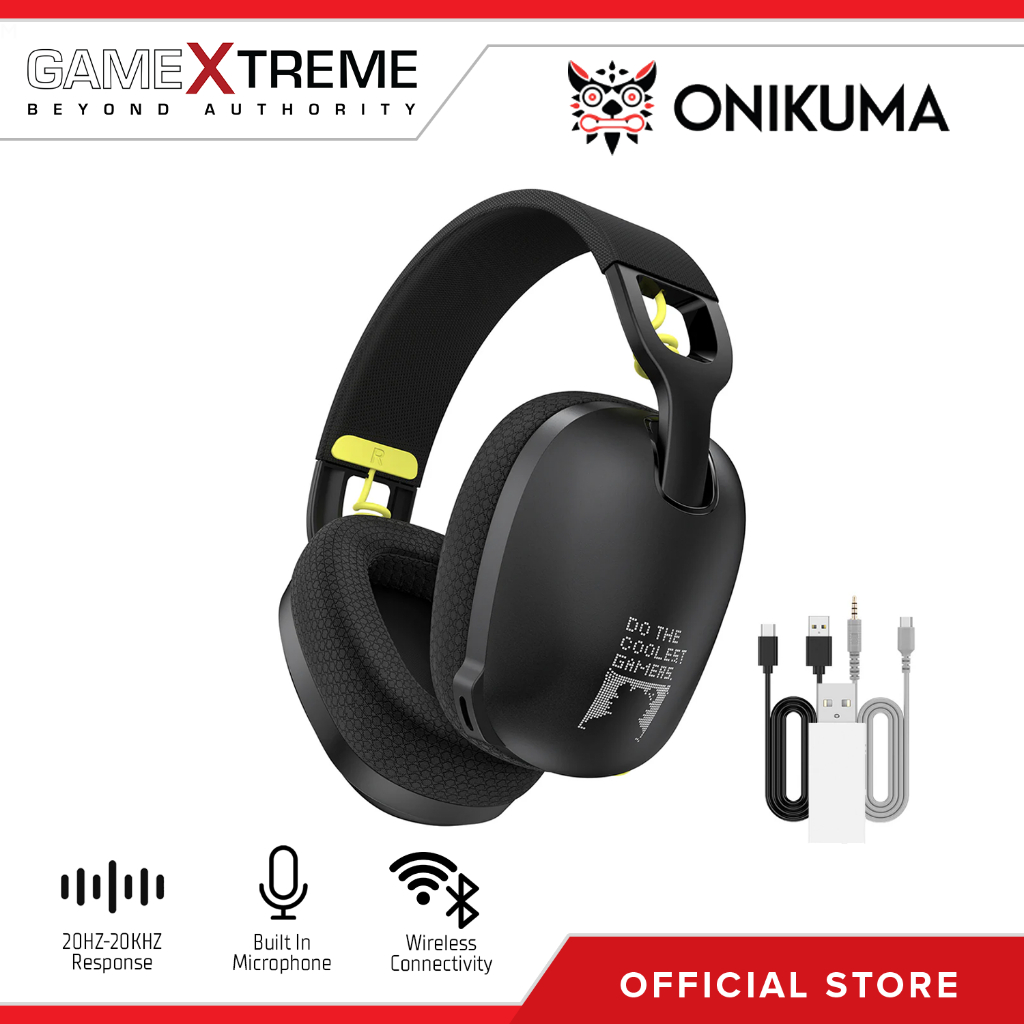 ONIKUMA B2 2.4G + Bluetooth + Wired Gaming headset | Shopee Philippines