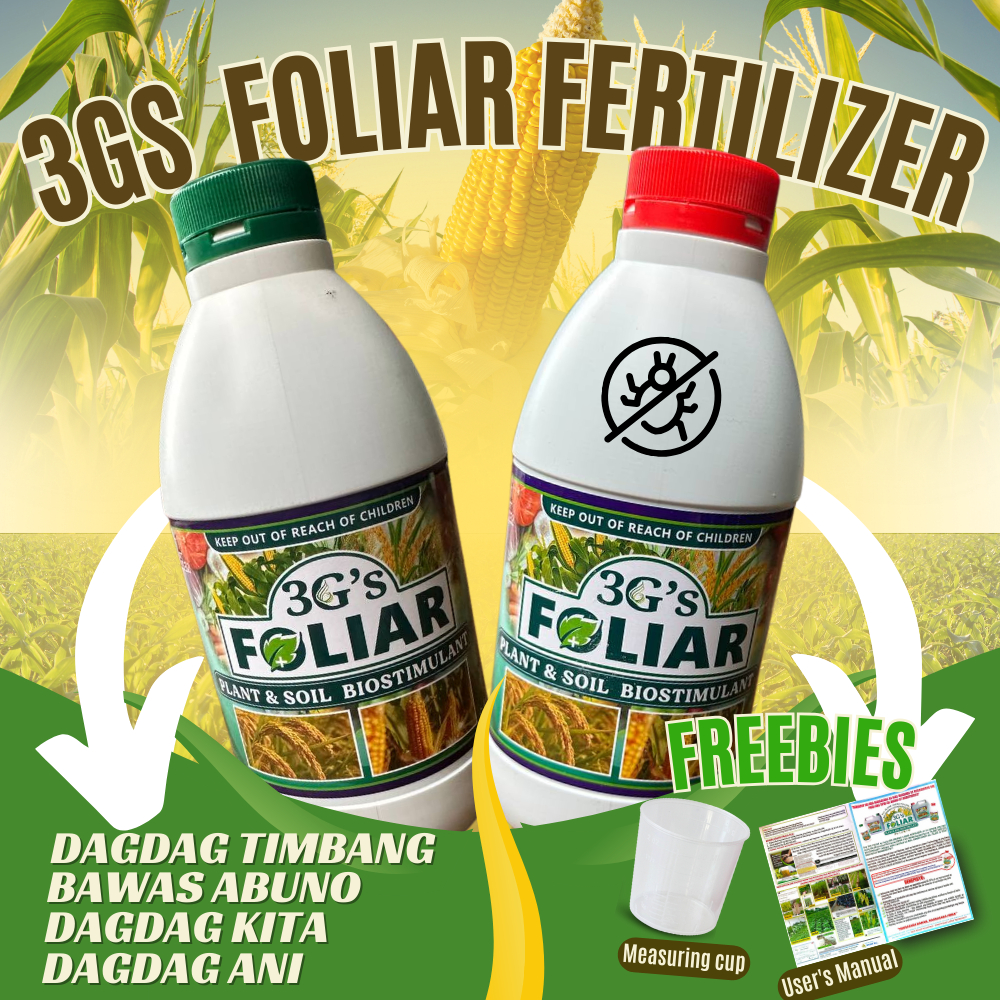 [NAN] 3Gs Japan Super Foliar Fertilizer Gold Plant Vegetable Rice Red ...