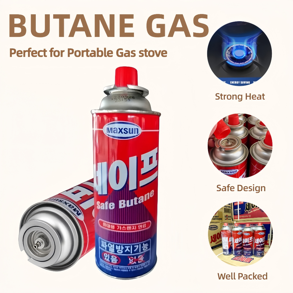 Butane Gas 220g Butane 28pcs (For KBBQ / Gas Stove) | Shopee Philippines