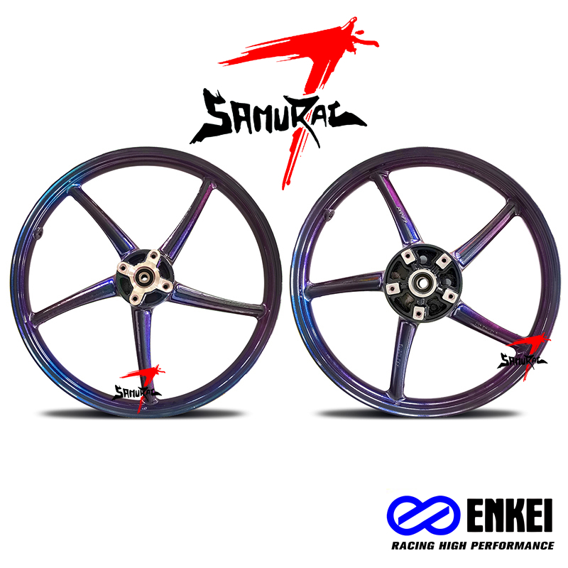 Enkei Mags 5 Spokes 522 Mags for Sniper150 Sniper155 1.4x17 /1.6x17 ...