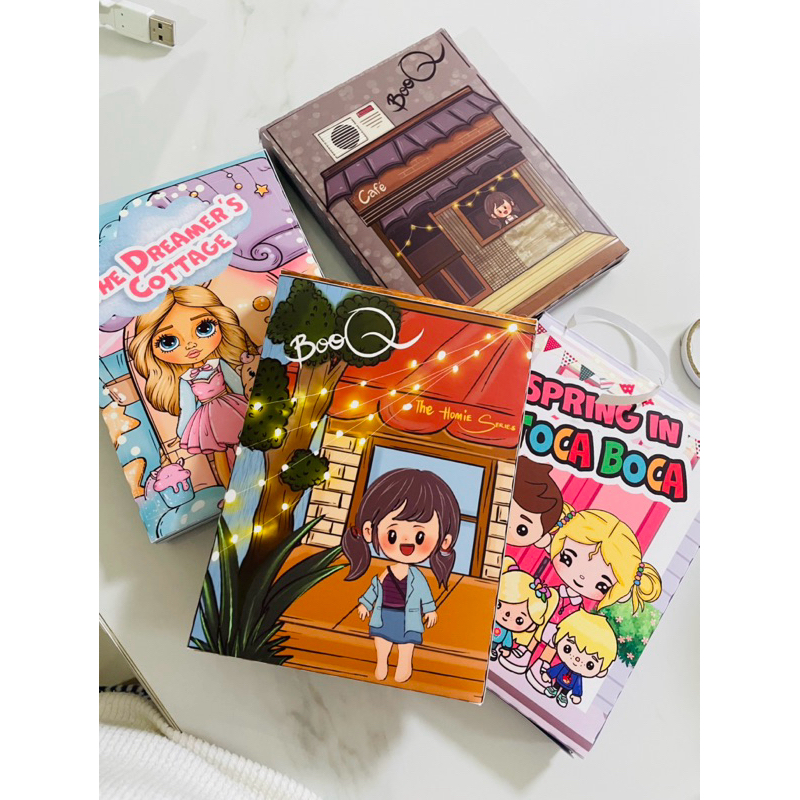 6 pcs WHOLE SET MINI BOOKS for your kids Toca Boca Avatar World ...