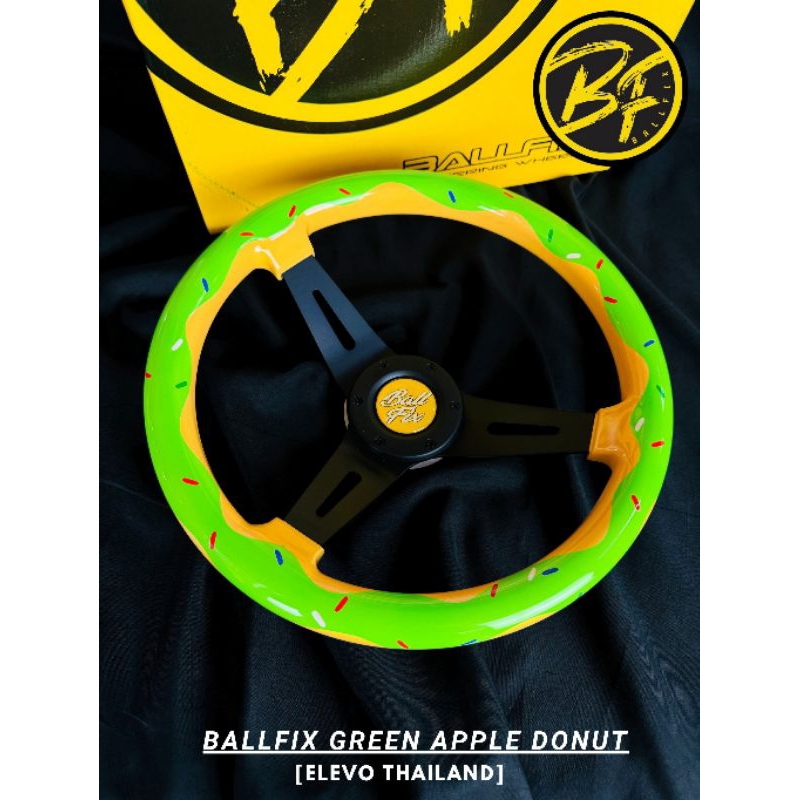 Elevo Ballfix Green Apple Steering Wheel Made in Thailand | Shopee ...