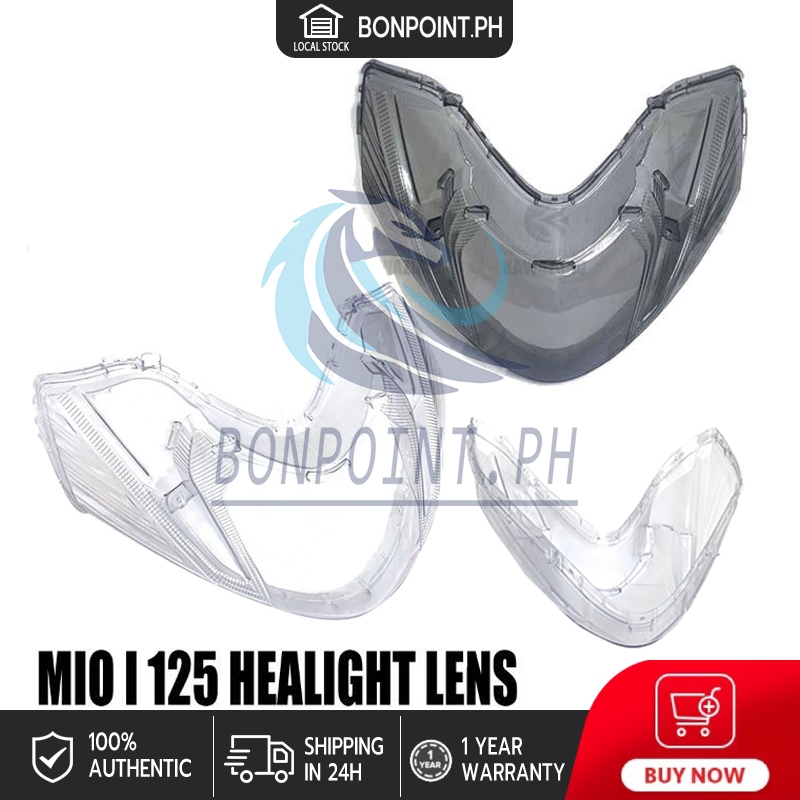 HEADLIGHT LENS ONLY FOR MIO I 125 MOTORCYCLE | Shopee Philippines