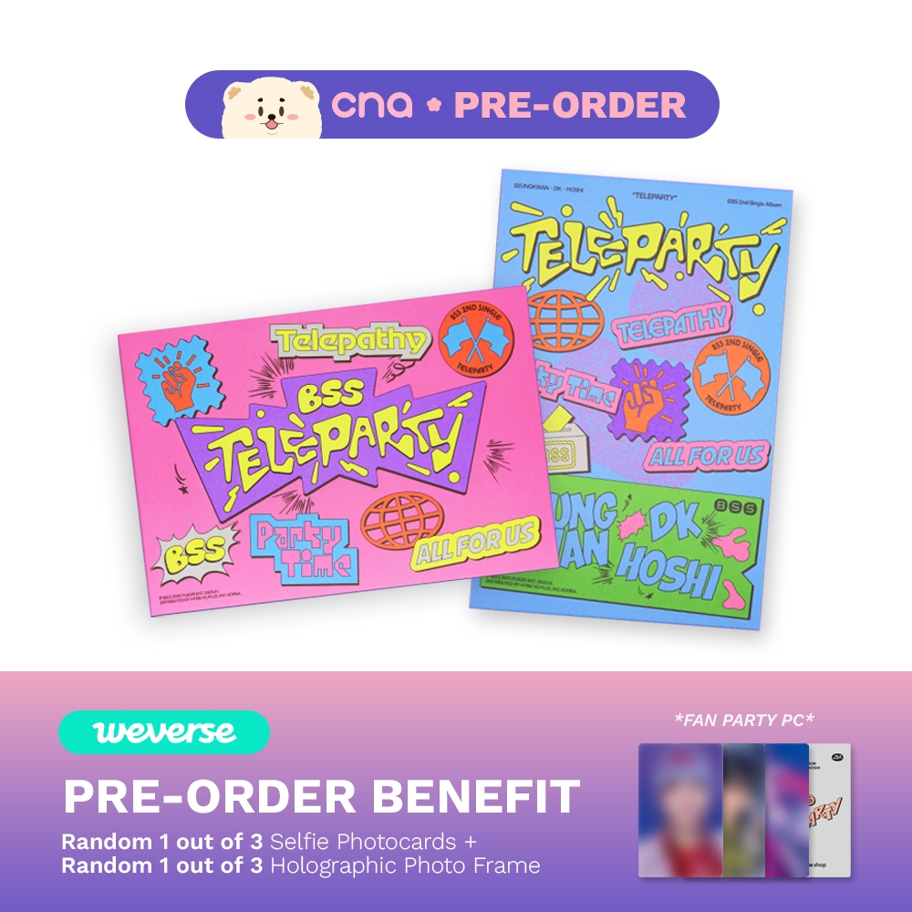 CNA (Pre-Order) BOOSEOKSOON (BSS) - Teleparty (Standard Ver.) with ...