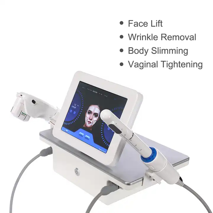 7D Hifu ultrasound Machine 9D Hifu Facial Wrinkle Removal device Skin ...