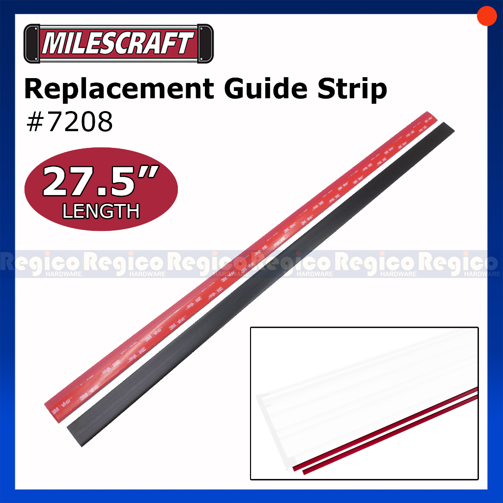 Milescraft Replacement Strips 7208 Track Guide Spare Rubber Strip ...