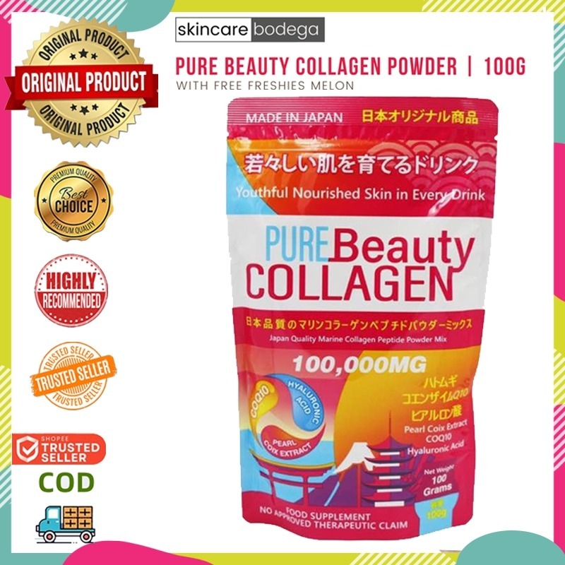 PURE BEAUTY COLLAGEN POWDER MPURE BEAUTY COLLAGEN POWDER | Shopee ...