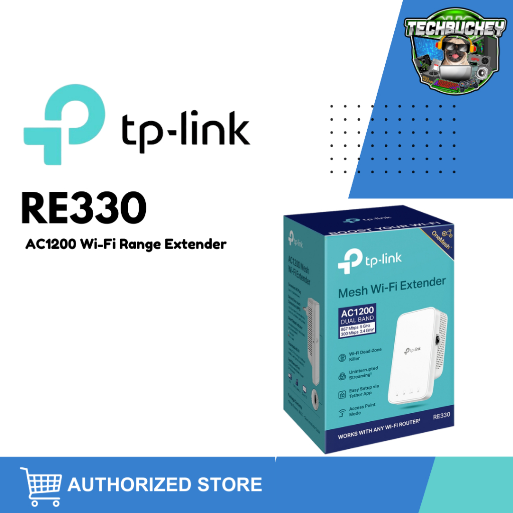 TP-Link RE330 AC1200 Mesh Wi-Fi Extender | Shopee Philippines