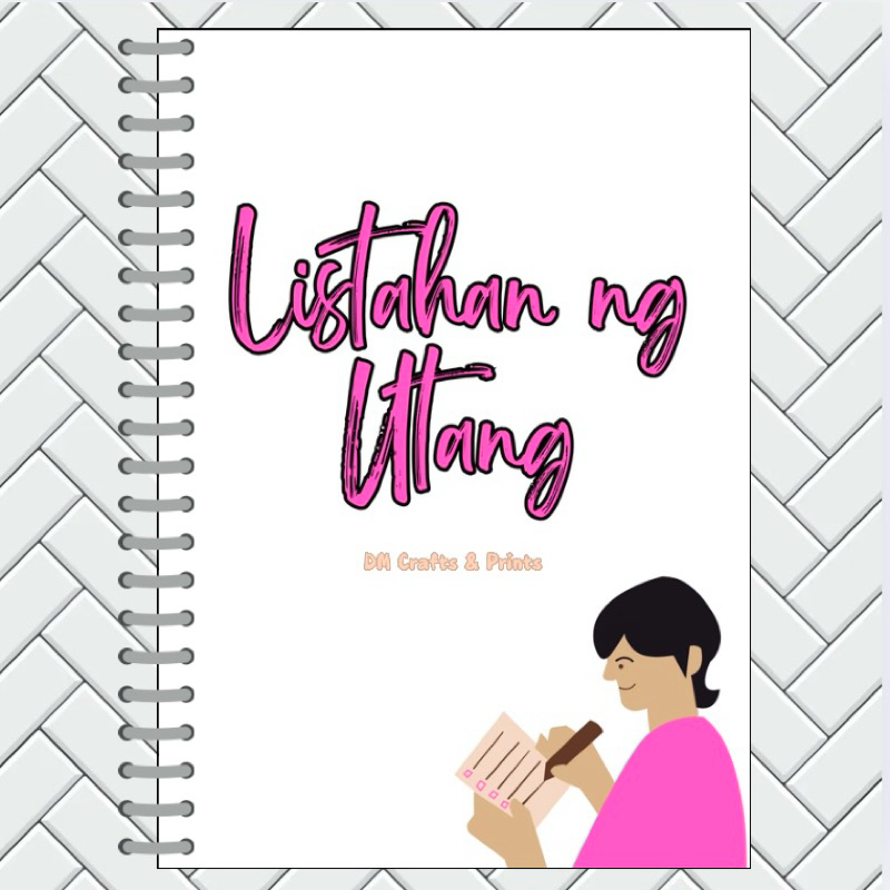 Listahan ng Utang | Available in size A6 & A5 | Shopee Philippines