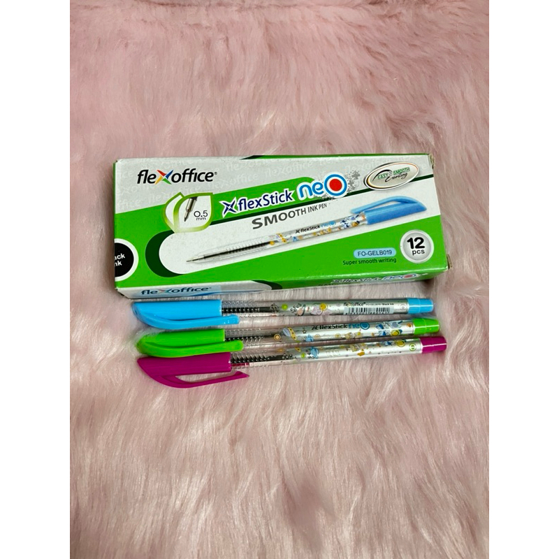 Flexstick Neo Smooth Ink Pen sold per box | Shopee Philippines