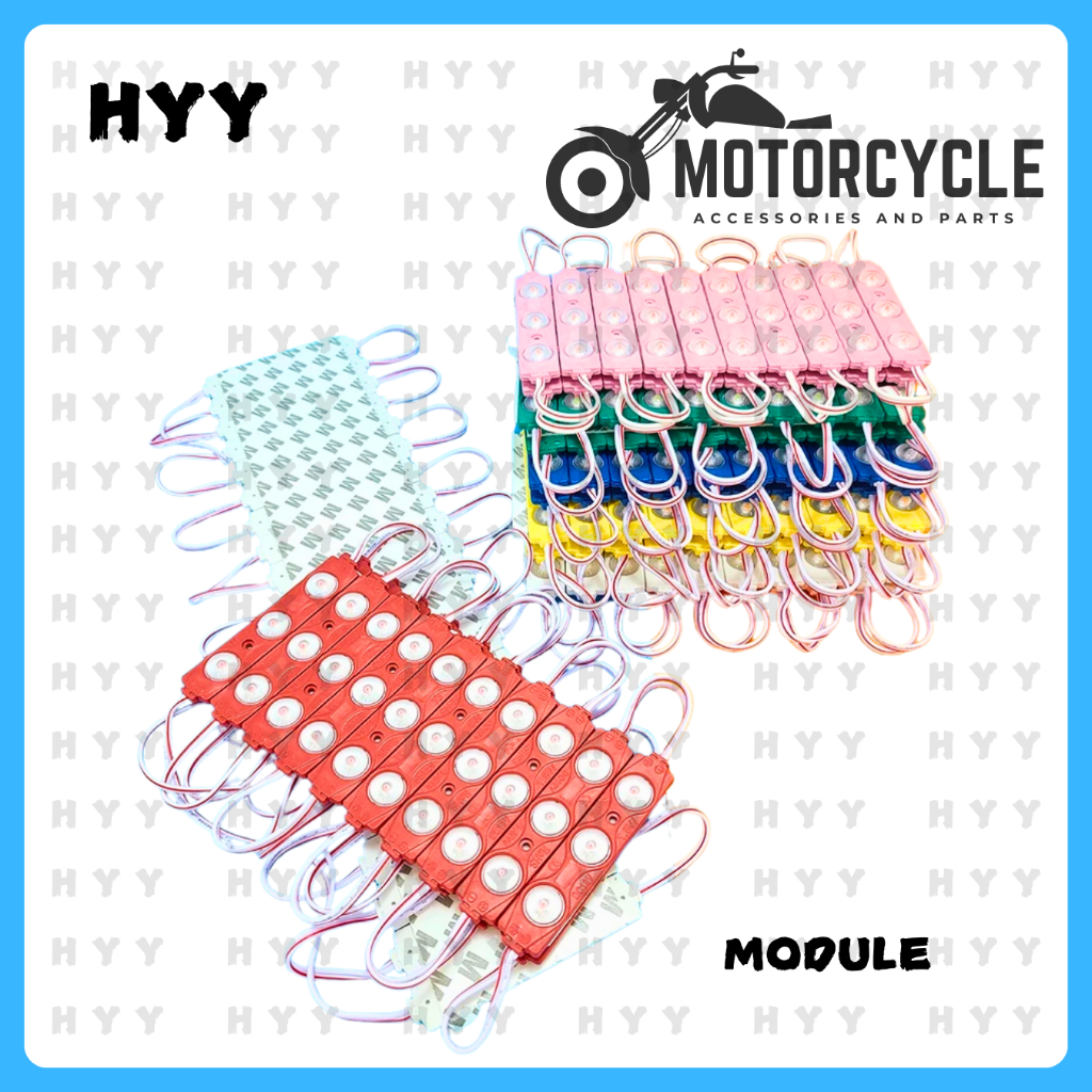 MSM Module Light 3LED Decirative Light 1Piece For Car Motorcycle Ebike ...