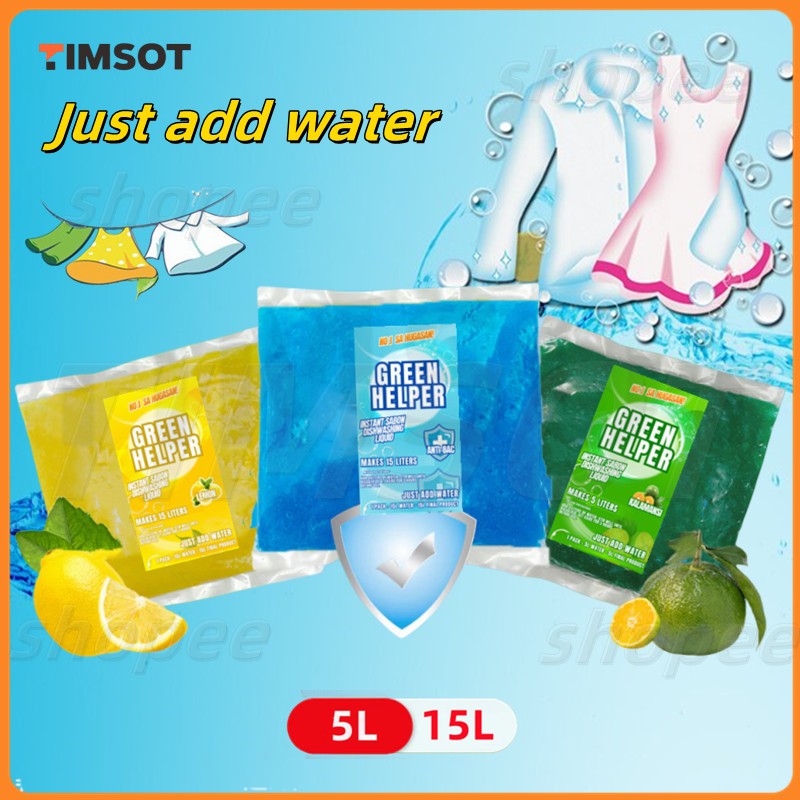 TIMSOT DIY Dishwashing Liquid 3/5/15L Yield Easy Mix Formula Soap ...