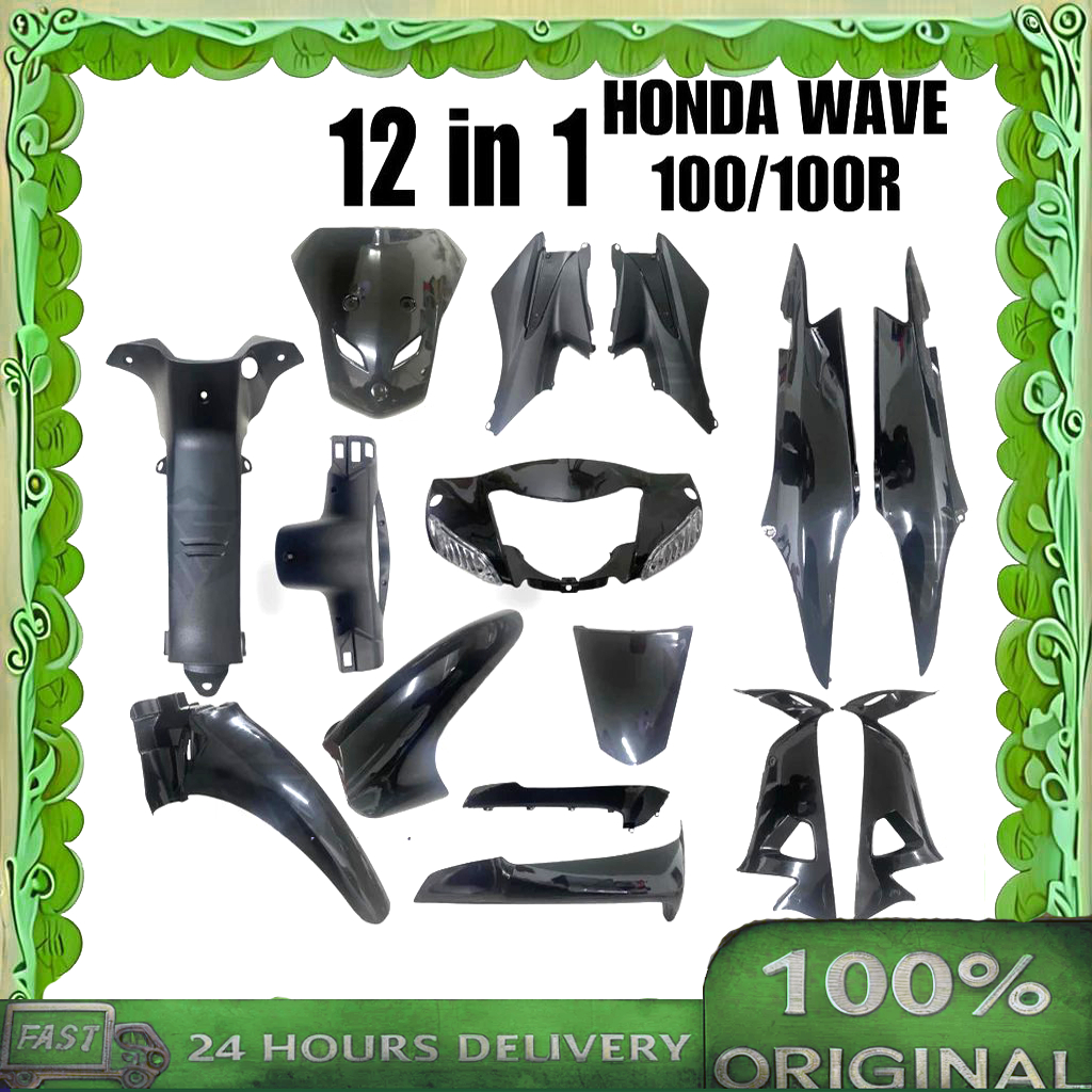 HONDA WAVE 100/100R FLAIRINGS 8IN1 AND 12IN1 ALL COLORS COMPLETE SET ...