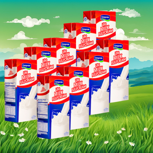 CONAPROLE UHT FULL CREAM MILK 1LX9 BUNDLE PACK - Premium Creamy Dairy ...