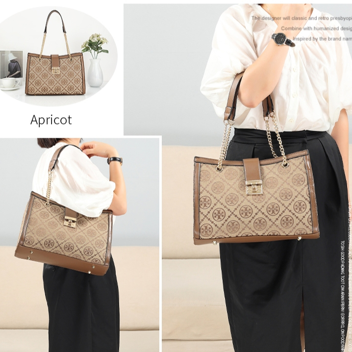 1207# Irene Novy Women's Tote Bag Luxury Iron Chain Handbag Shoulder ...