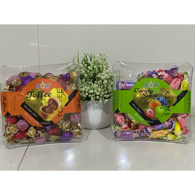 Adora Toffees Candy Box 50Pcs inside | Shopee Philippines