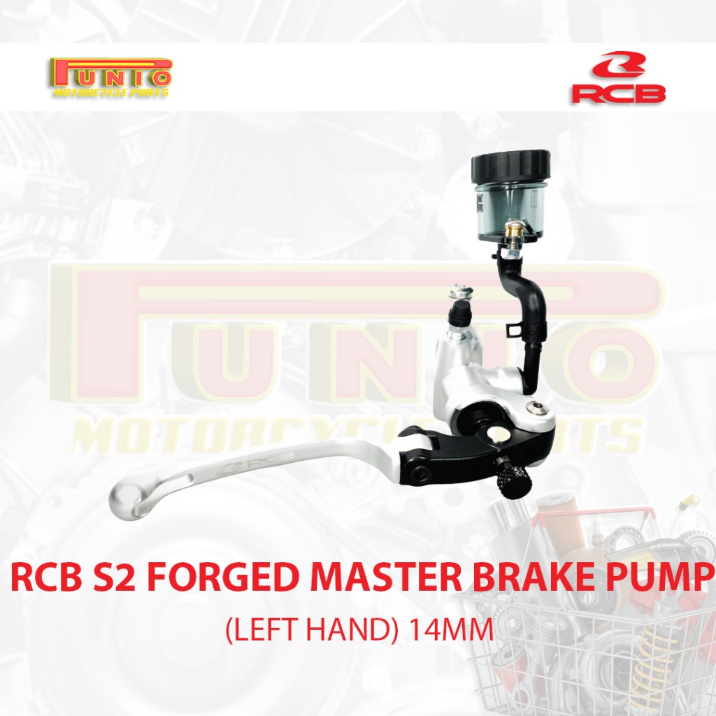 RCB S1 Forged Master Brake Pump (RH) and (LH) 14mm and 17mm Universal ...