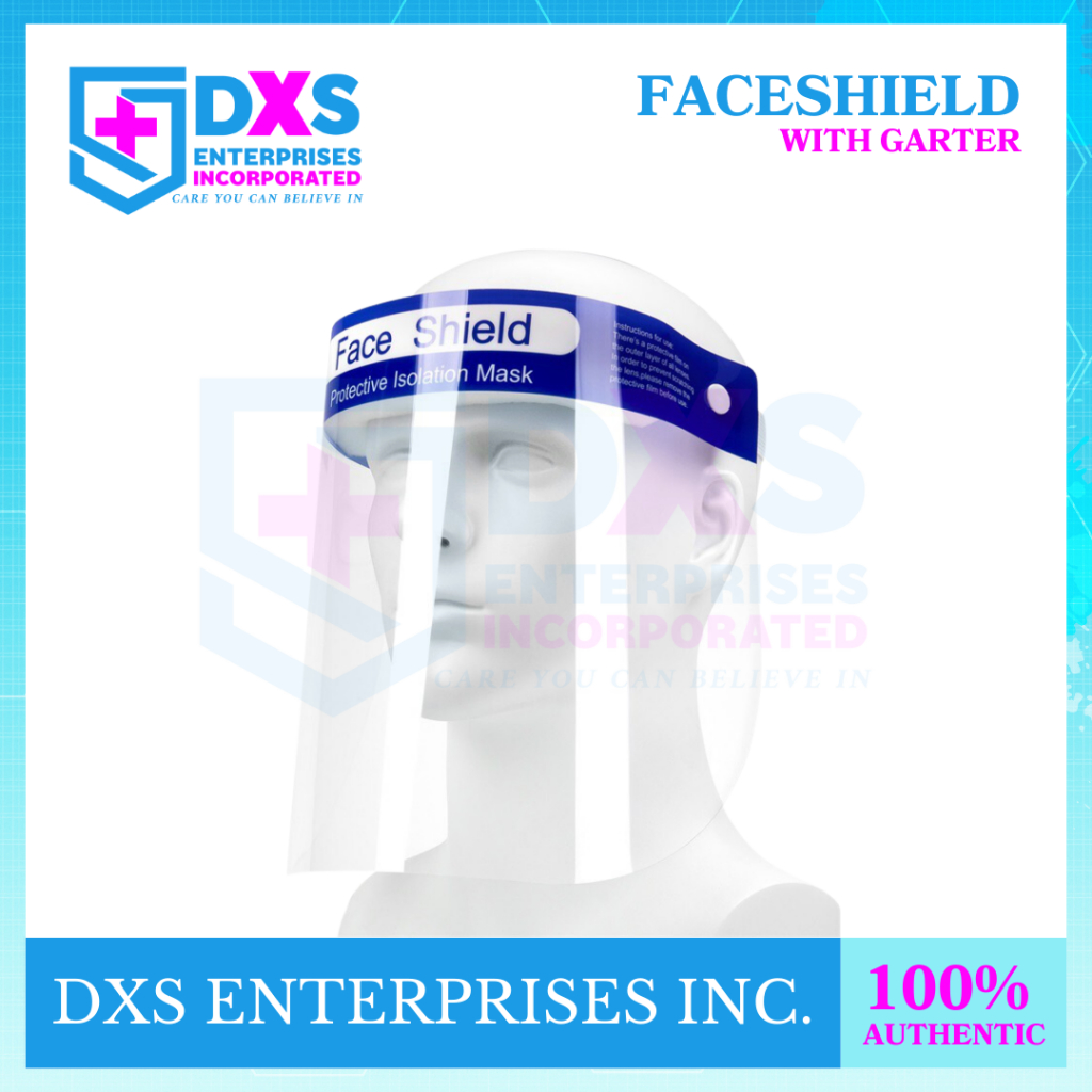 FACESHIELD MEDICAL GRADE FOAM FACE SHIELD WITH GARTER | Shopee Philippines