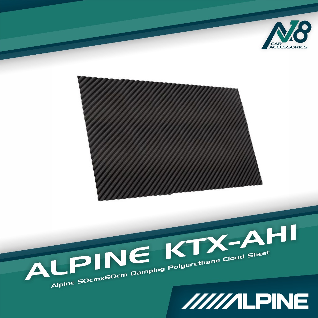 ALPINE KTX-AH1 Damping Sheet Genuine | Shopee Philippines