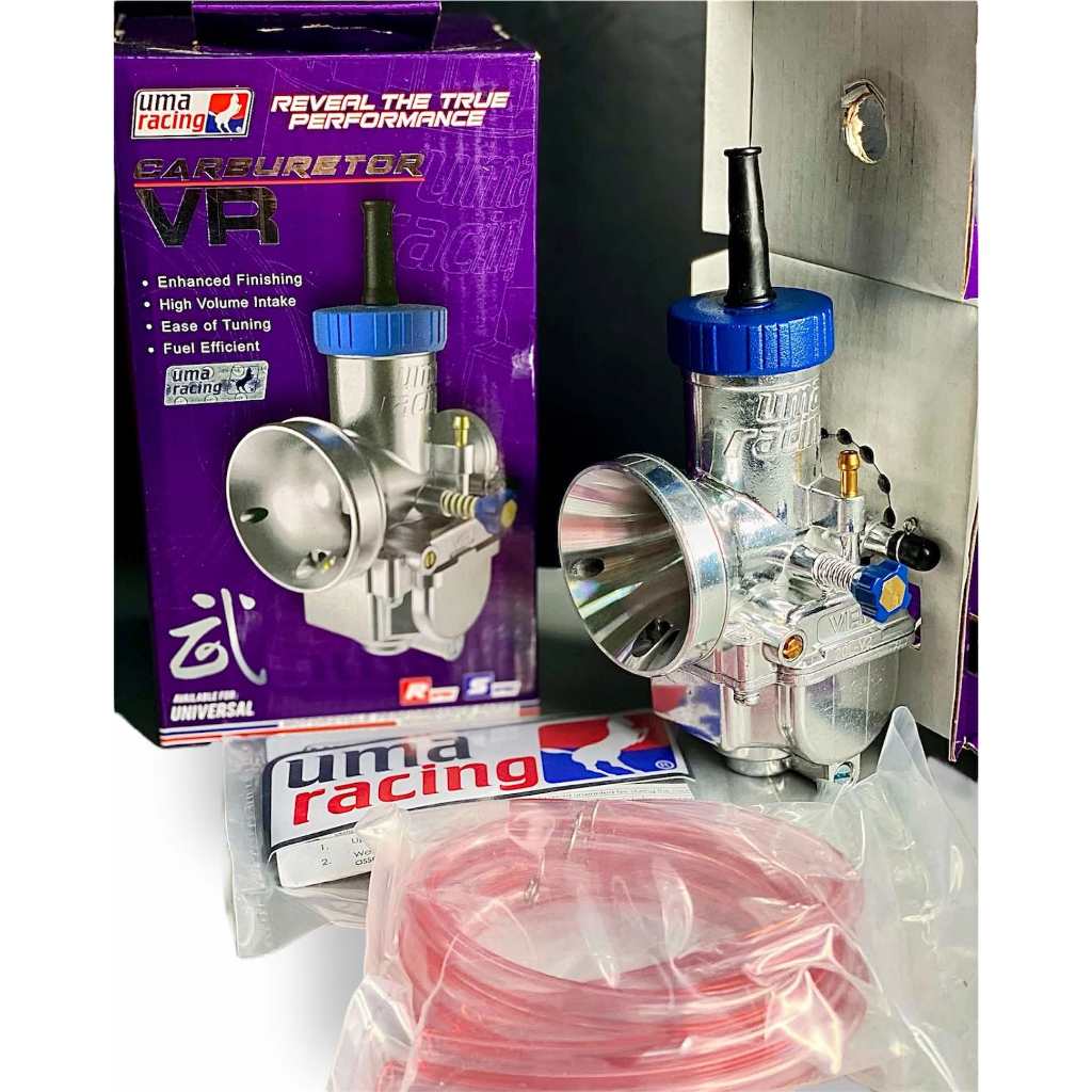 UMA RACING VR CARBURETOR ROUND SIDE ASSEMBLY v2. (28MM) | Shopee ...