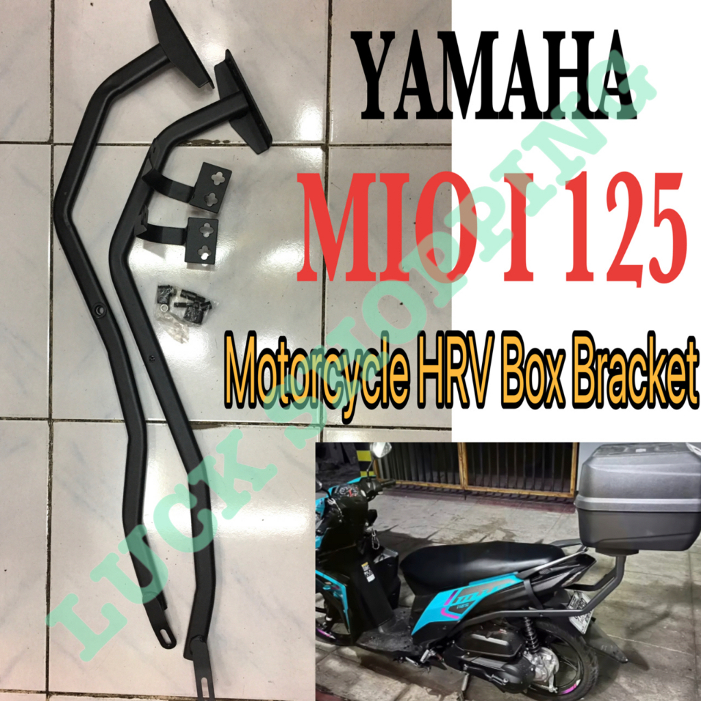 Motorcycle Yamaha MIO I 125 / M3 HRV Bracket Heavy Duty Rear Top Box ...