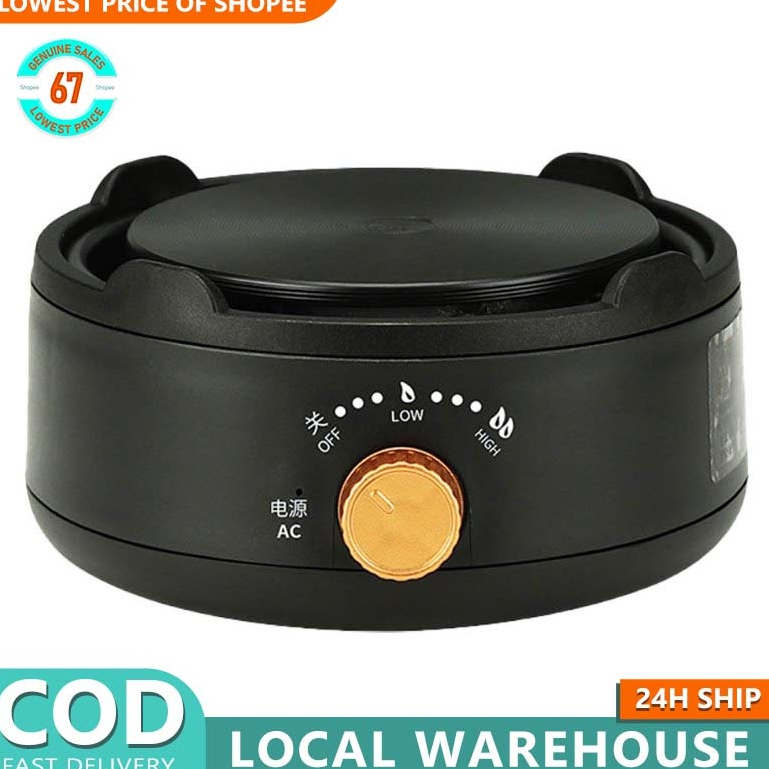 Moka Pot Stove Portable Hot Plate Electric Stove Single Burner Mini ...