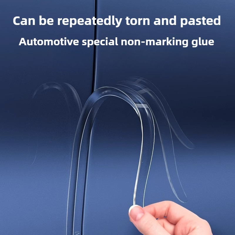 YOTOOL 2PCS Toyota Transparent Car Door Anti-Collision Scratch Strip ...