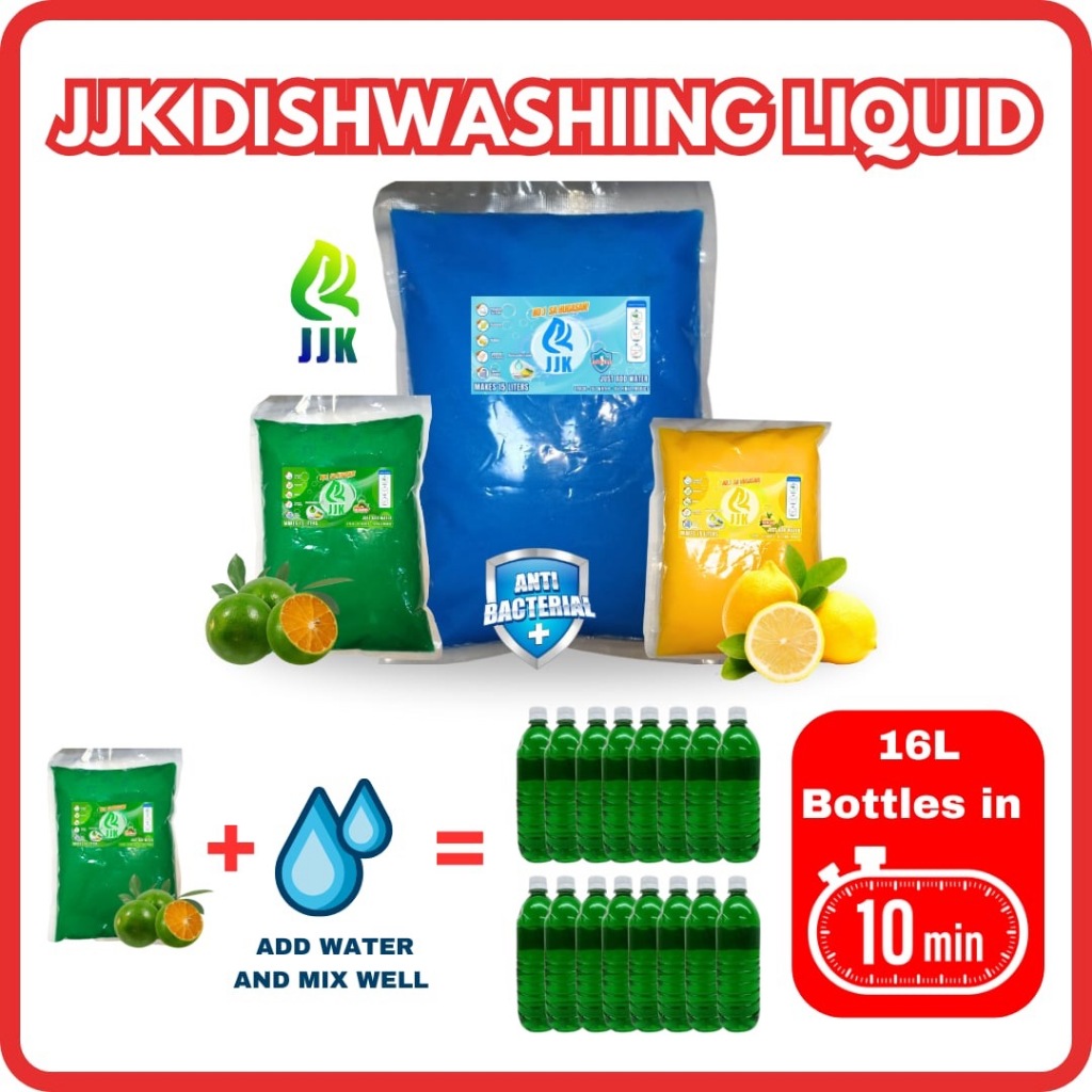 [JJK-JJK] DIY Dishwashing Liquid Kit (3L - 15L Yield) - Easy Mix ...