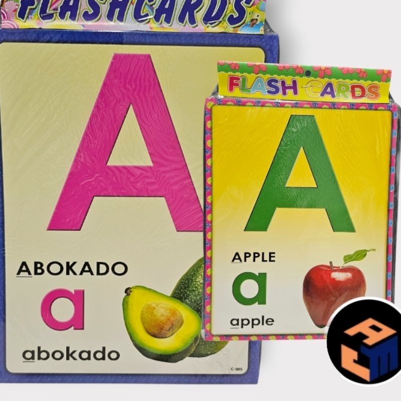 Flash Cards Alphabet Jumbo Size 8.5"x11" | Shopee Philippines