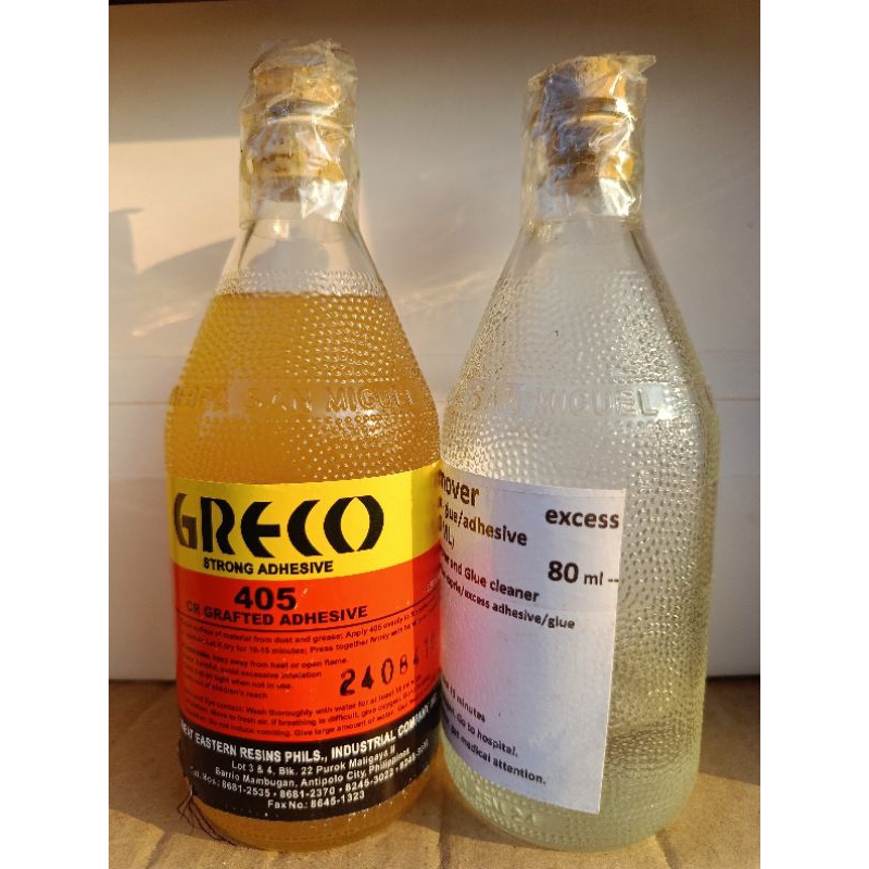 Greco Super power adhesive 405+ Excess glue remover for Reglue Shoes ...