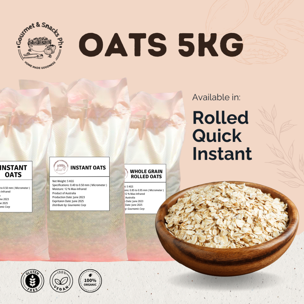 Whole Grain Rolled Oats / Quick Oats / Instant Oats 5KG Wholesale ...