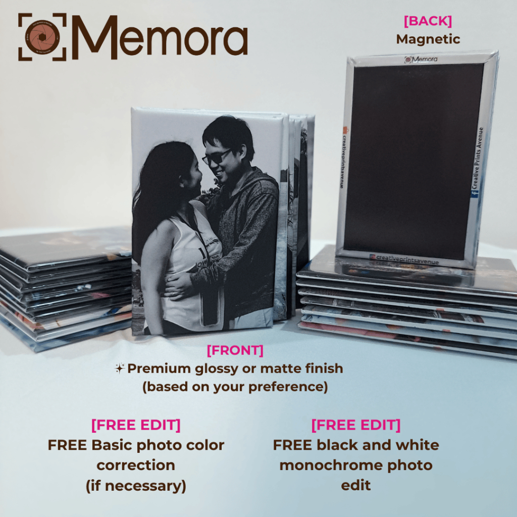 [Creative Prints Avenue] Memora Fridge Magnets (Thick) | Shopee Philippines