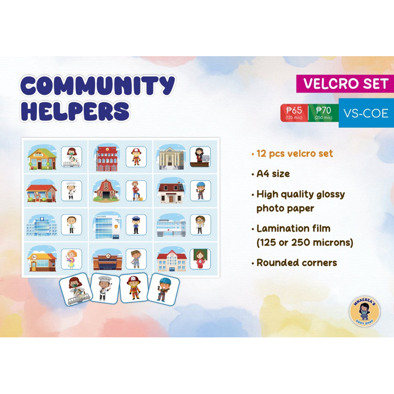 Interactive Worksheet | Busy Book - Community Helpers and Places ...