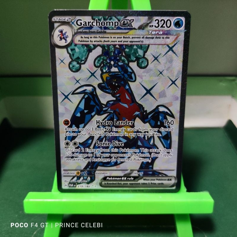 Pokemon TCG - Garchomp ex Full Tera Art | Shopee Philippines