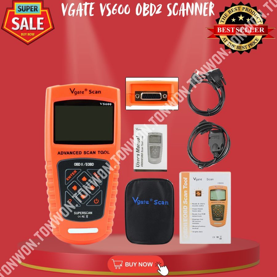 VGATE VS600 OBD2 OBDII DIAGNOSTIC SCANNER FOR CARS | Shopee Philippines