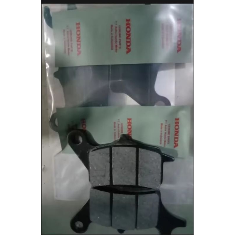 Honda genuine brake pad set for (Honda beat Fi V1 v2 beat carb ...