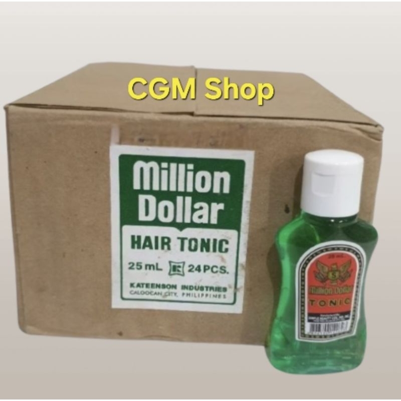 1BOX MILLION DOLLAR HAIR TONIC / After Shave Tonic 25ML (1Box contain ...